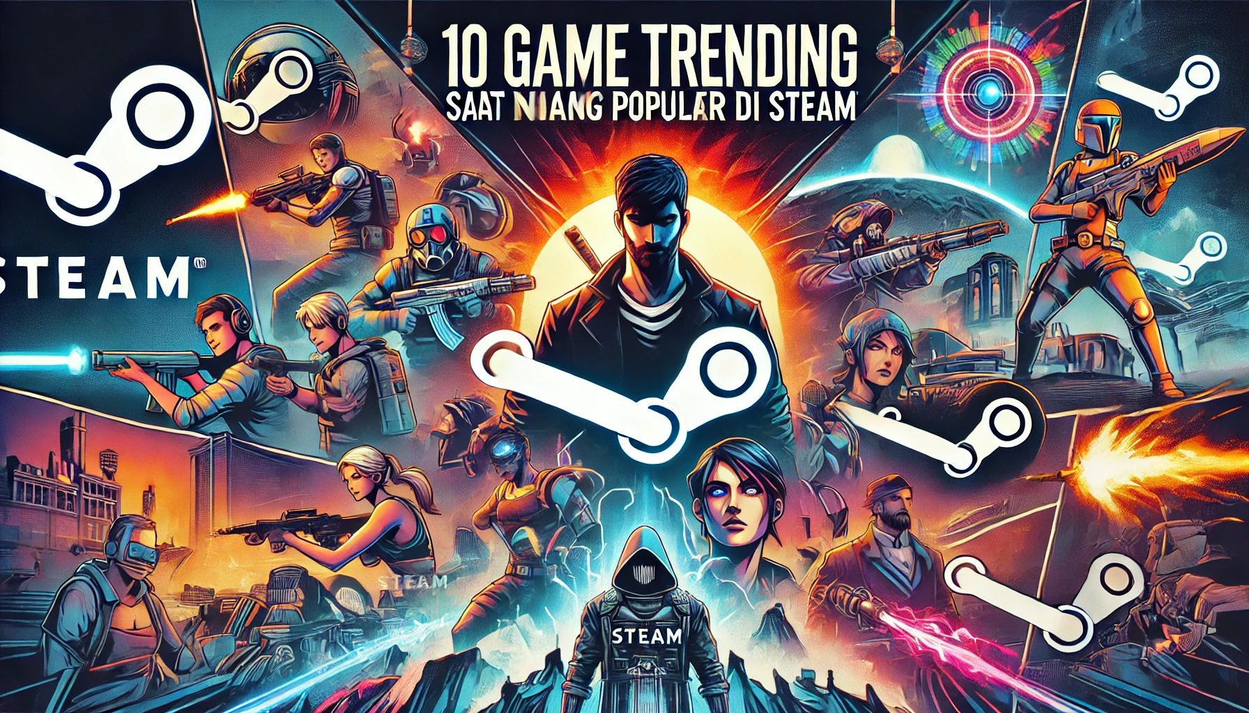 10 Game Trending Saat Ini yang Populer di Steam - KORAN DIGITAL GAME